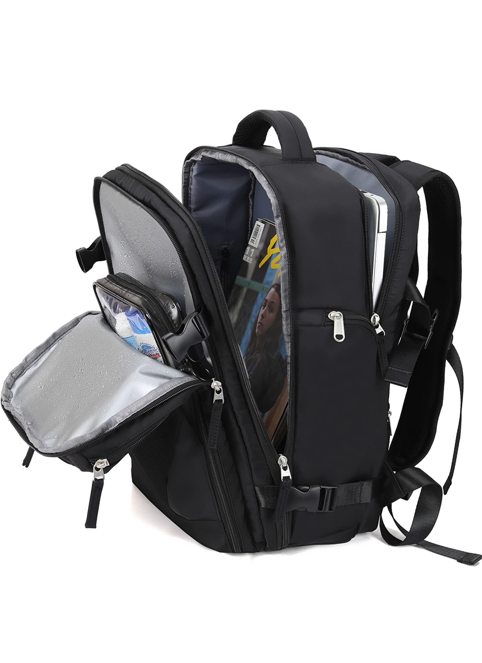 coowoz Casual DaypacK College Bag,Large Travel Backpack Women, Waterproof Outdoor Sports Rucksack Carry On Backpack,Hiking Backpack