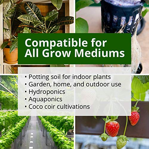 Humboldts Secret Calcium, Magnesium and Iron Supplement β Hydroponic Supplies β Liquid Nutrient Fertilizer β Supports Vegetative and Flowering Stage β 1 Quart