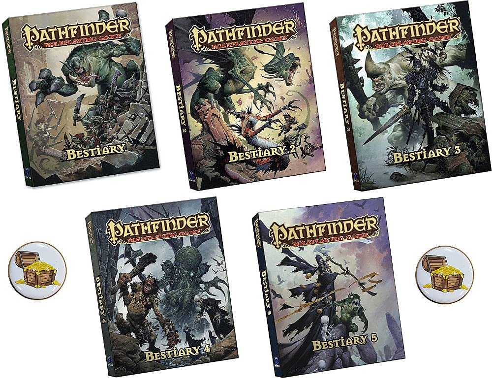 Pathfinder Pocket Edition Bundles (Core Rulebook and 4 Guides)