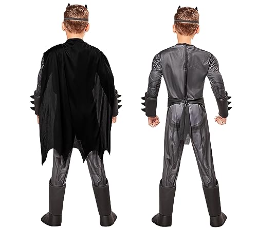 Rubies DC Comics Deluxe Boy's Batman Costume for Themed Parties and Halloween, X-Small