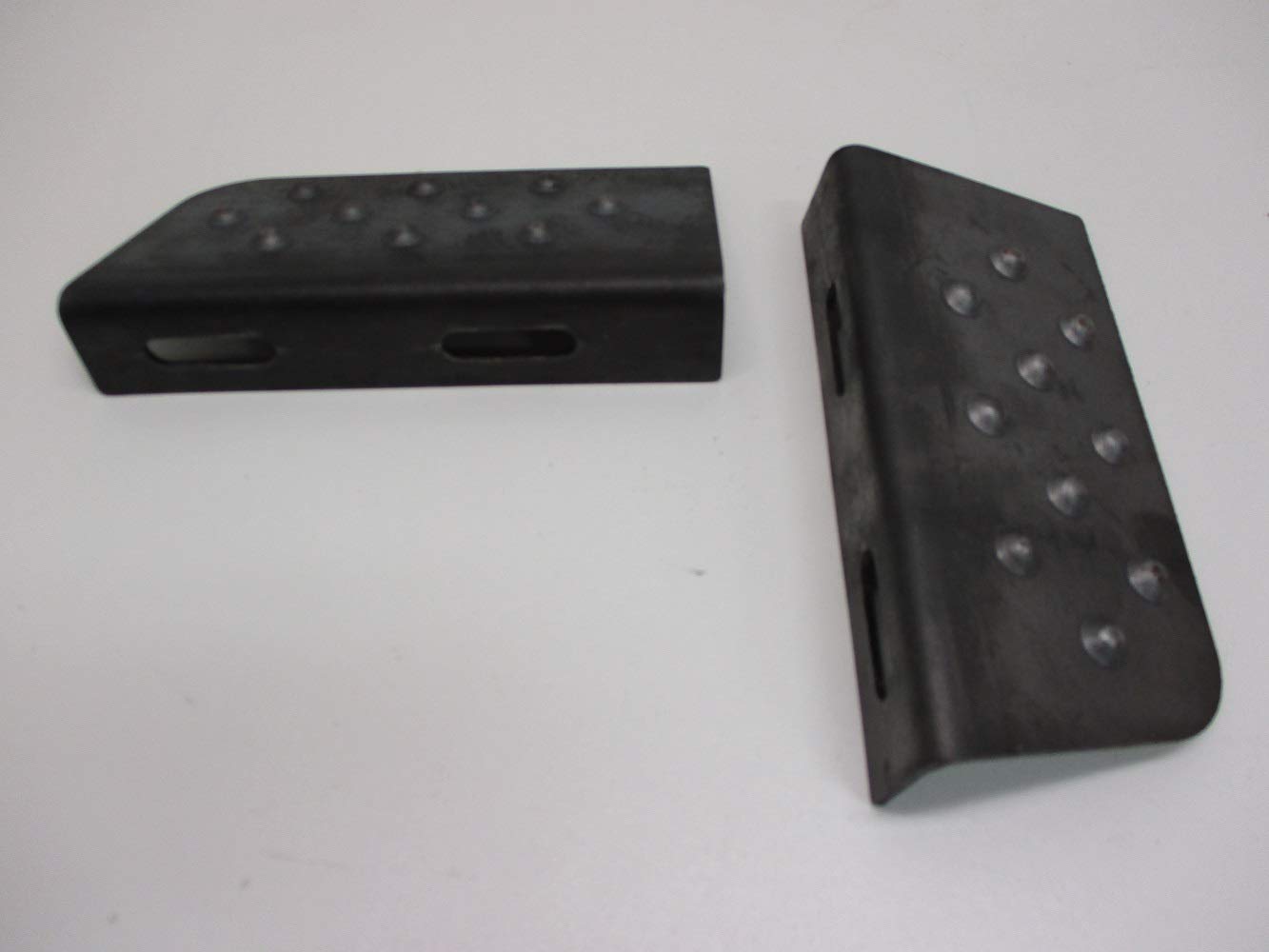 CTW Steel Pontoon Boat Trailer Foot Pad Step Footpad Steps L-R/Weld or Bolt On
