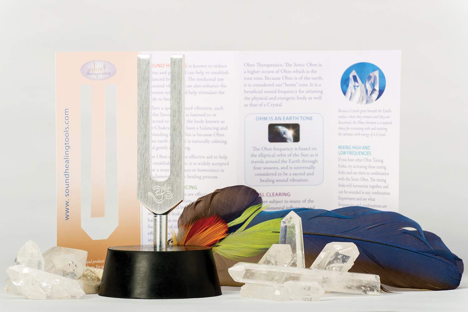 CHAKRA BALANCING with SOUND Multiple Octave Ohm Tuning Fork Set for Energy Practitioners & Sound Therapy (272.2 + 544.4 + 1088.8 hz)