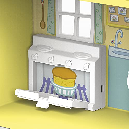 Peppa Pig Peppa’s Adventures Family House Playset, Includes Figure and 6 Fun Accessories, Preschool Toy for Ages 3 Up