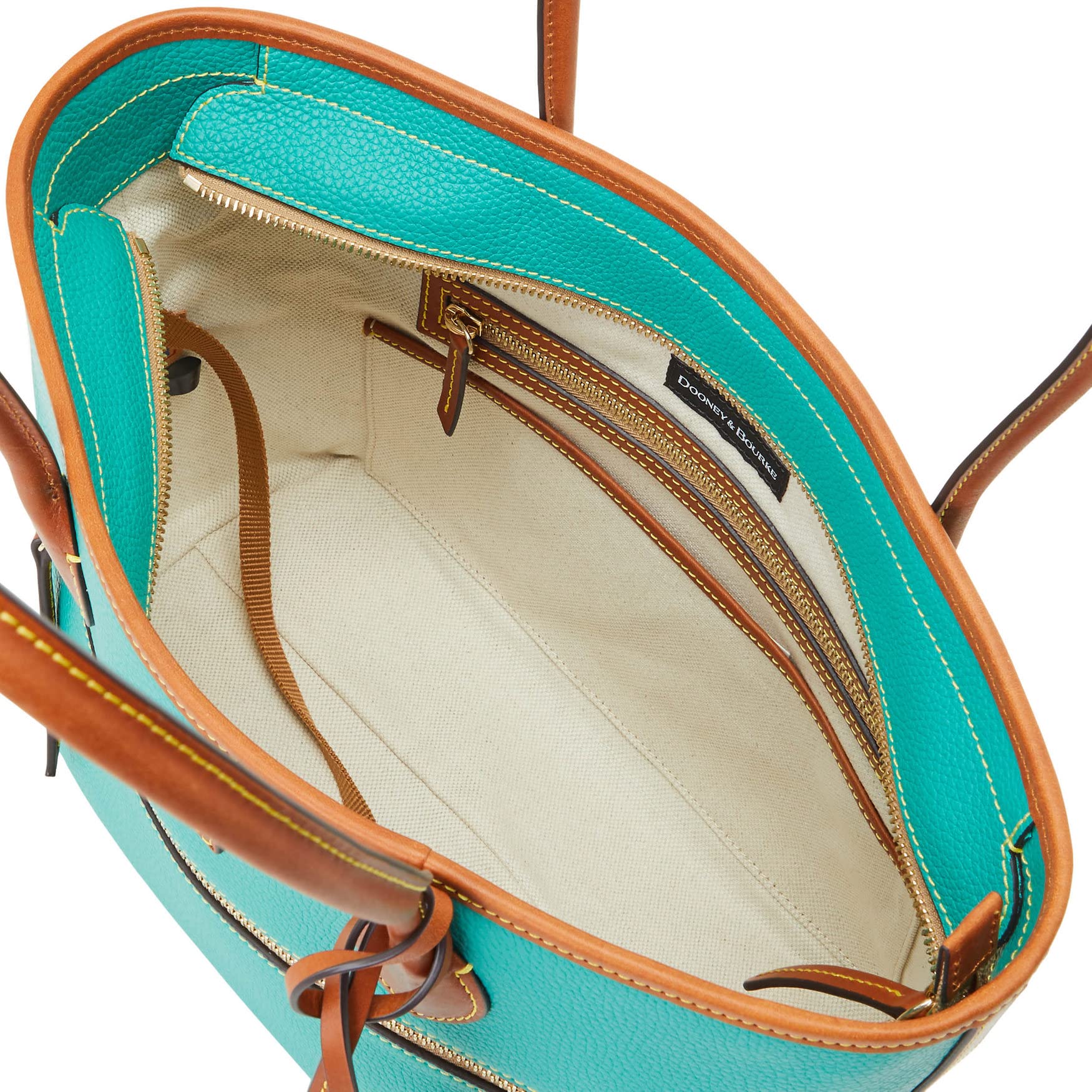 Dooney & Bourke Handbag, Pebble Grain Tote - Spearmint