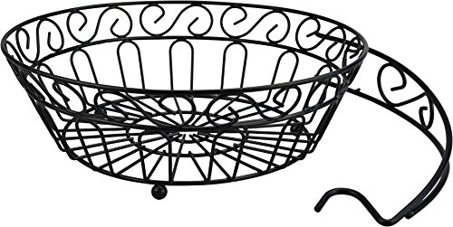 Surpahs Countertop Fruit Basket Stand w/Detachable Banana Hanger [Improved]