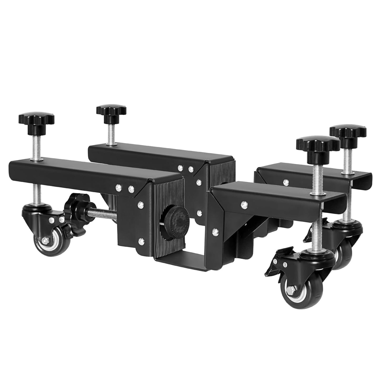 Door Board Dolly Sturdy Adjustable Panel Mover Cart with Rotating Wheels 2Pcs, for Thick Doors