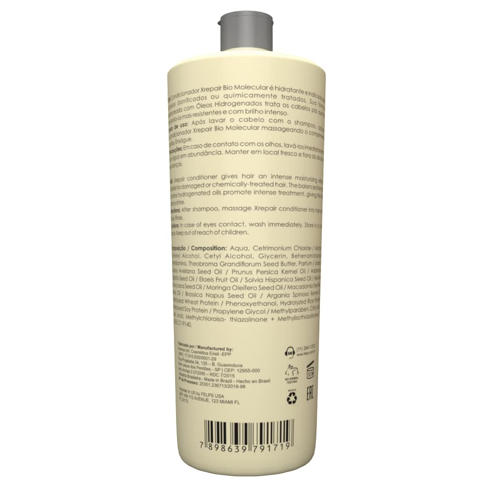 Felps Xrepair Bio Molecular Repair Conditioner - 250ml/8.45oz