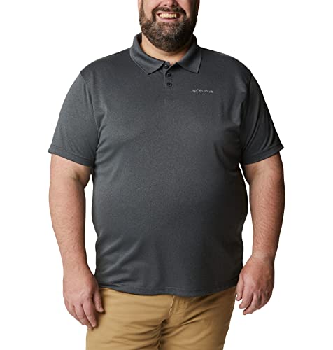 Columbia Men's Utilizer Polo, shark heather, Small
