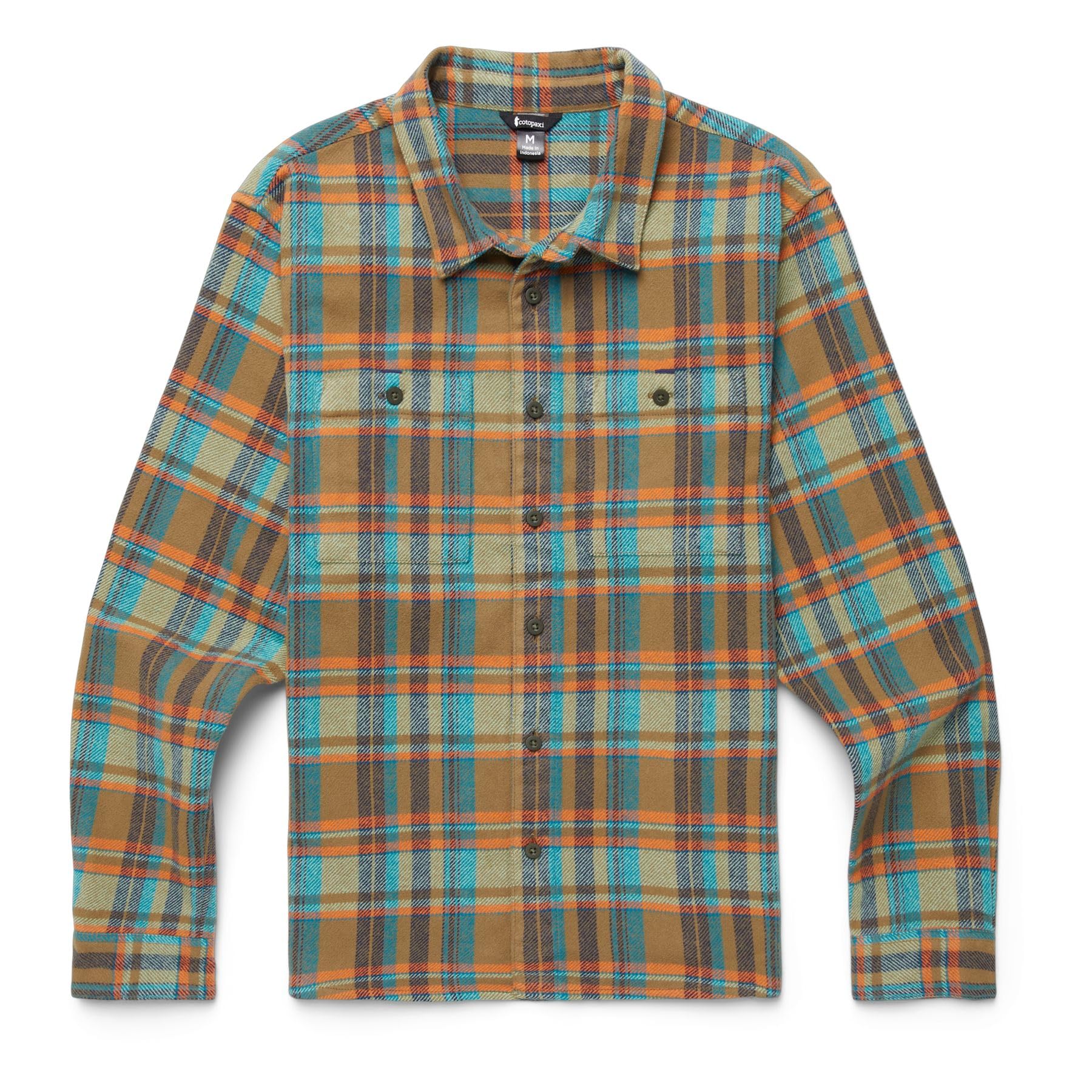Cotopaxi Mero Flannel Shirt - Men's Oak Plaid Medium