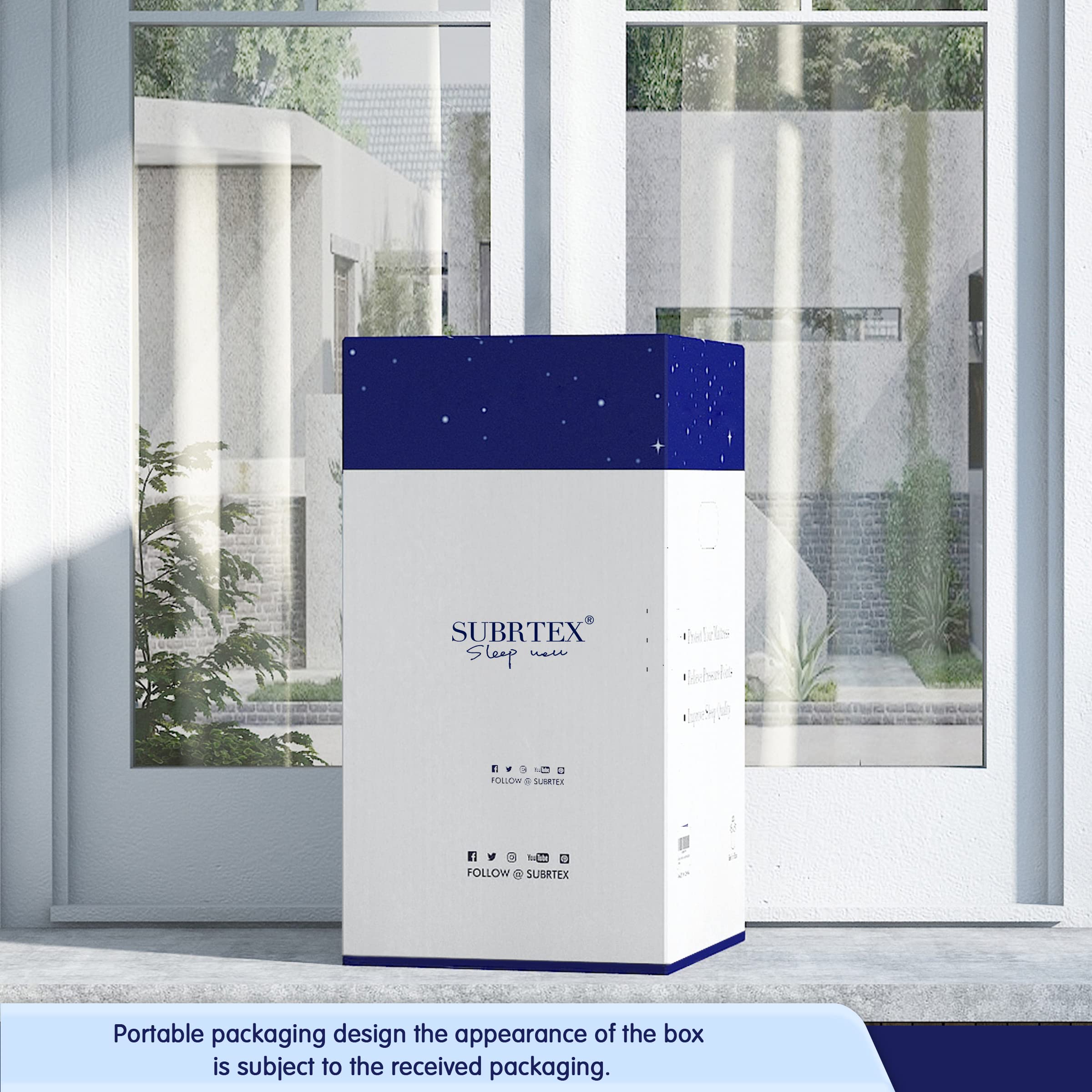 subrtex Twin XL Size Mattress 6 Inch Gel Memory Foam Mattress with Removable Protective Cover in a Box Premium Bed Mattress for Pressure Relief Sleep(Twin XL,6 Inch)