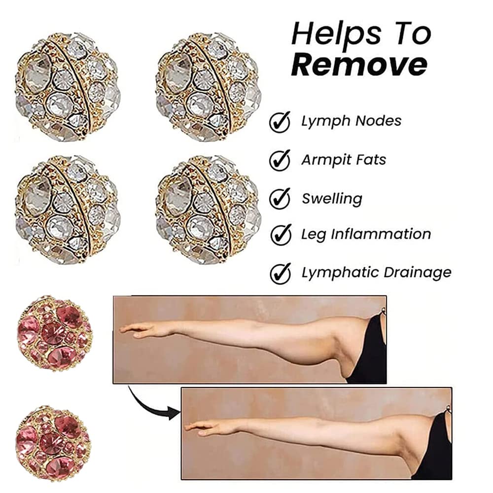 Dorina Earacupressure Magnetherapy Detoxi Earrings, Dorina Earrings (4 pairs)