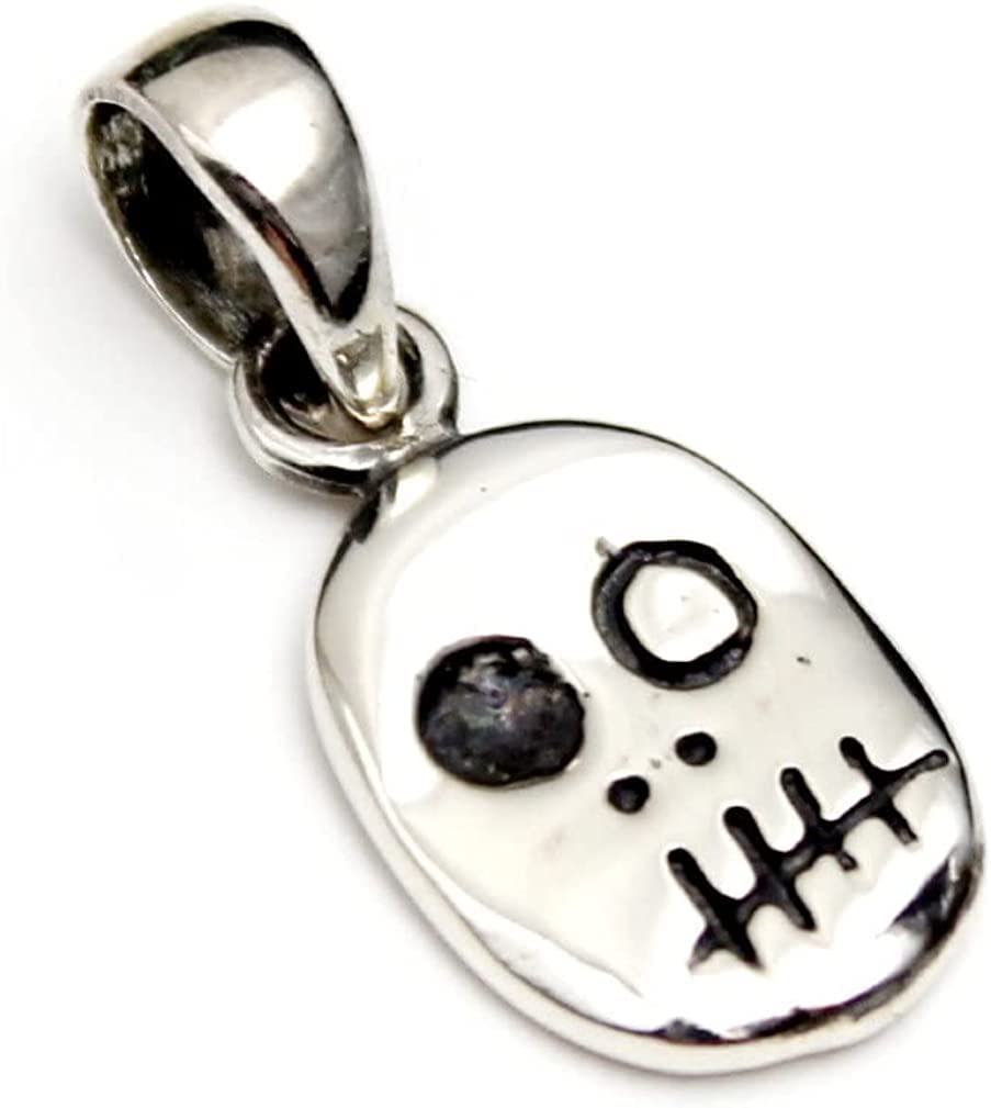 COSUMOSU Cute skull 925 sterling silver Pendant charm for Necklace for bracelet DIY