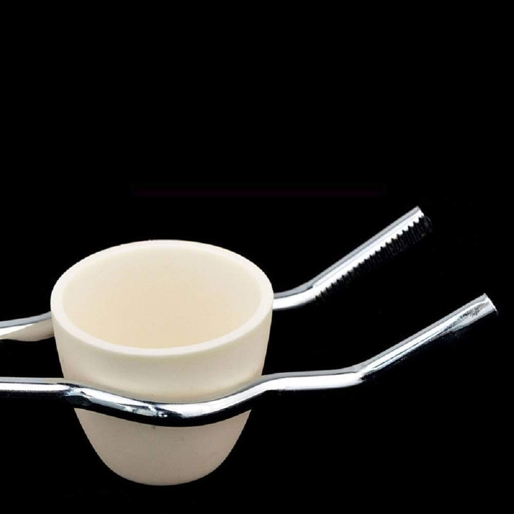 Generic 8 Inches Crucible Tongs Stainless Steel Professional Grade Crucible SS Casting Tool Lab Tongs, Medium, undefined, aggtong-1