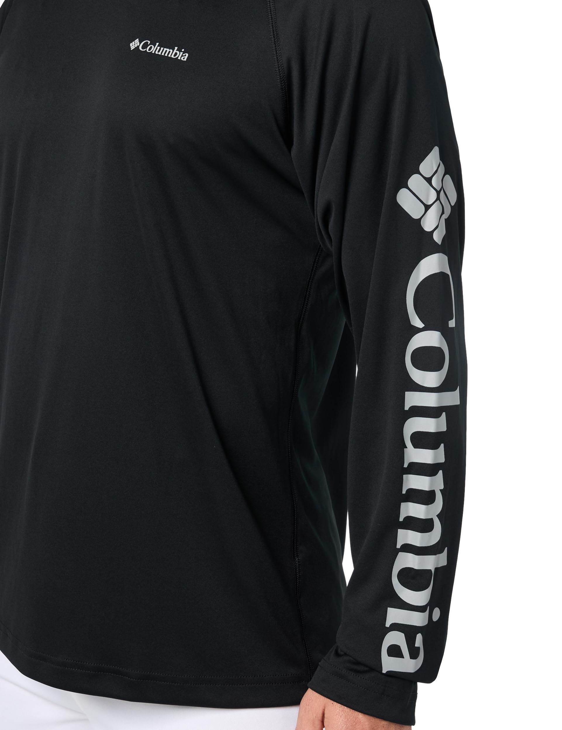 Columbia Men's Terminal Tackle PFG Destination Long Sleeve, Cool Grey/Louisiana, Large
