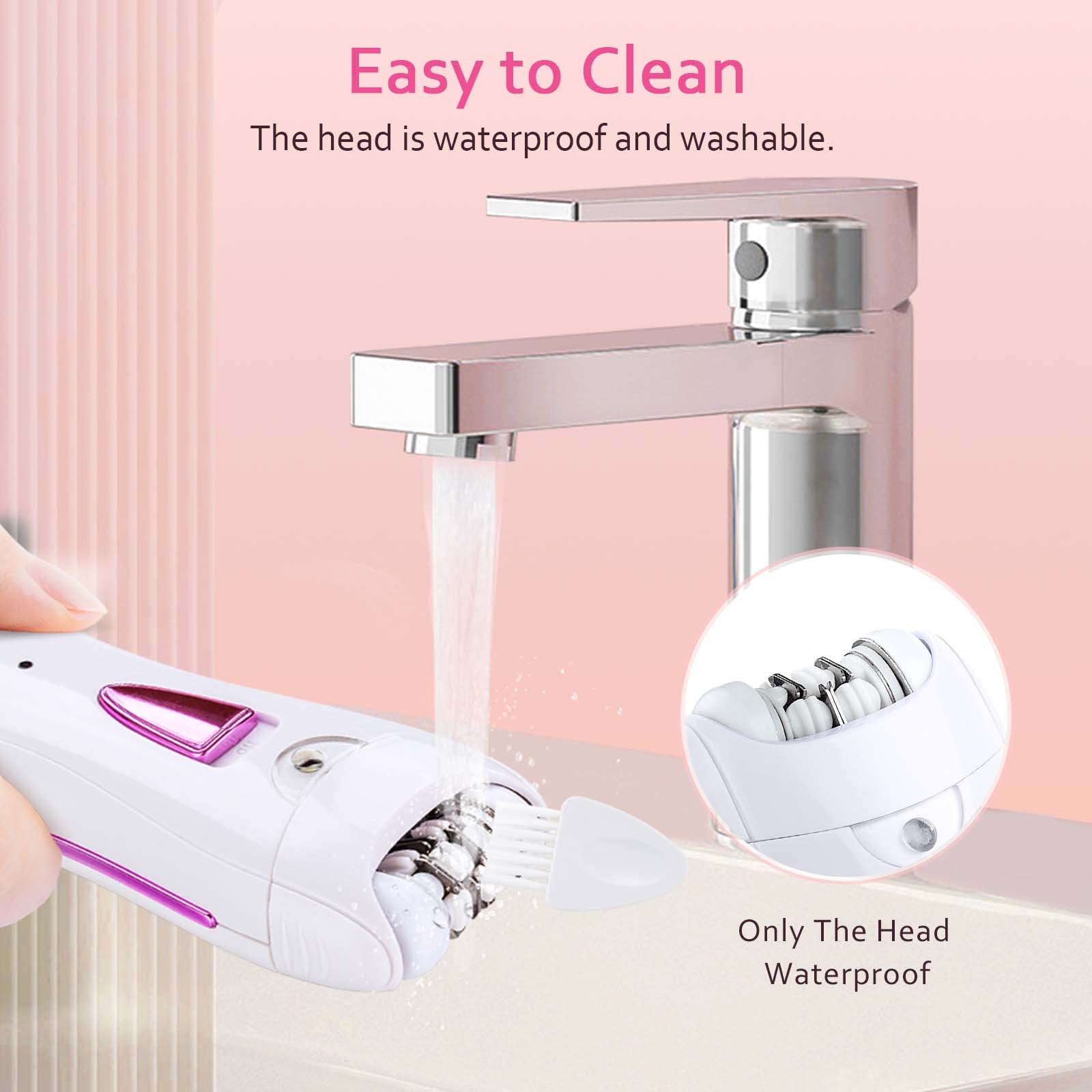 Flend. Epilator Facial Smooth Glide for Women Face Hair Remover Bikini Arm Leg Underarm Removal Epilators Epilator#0919