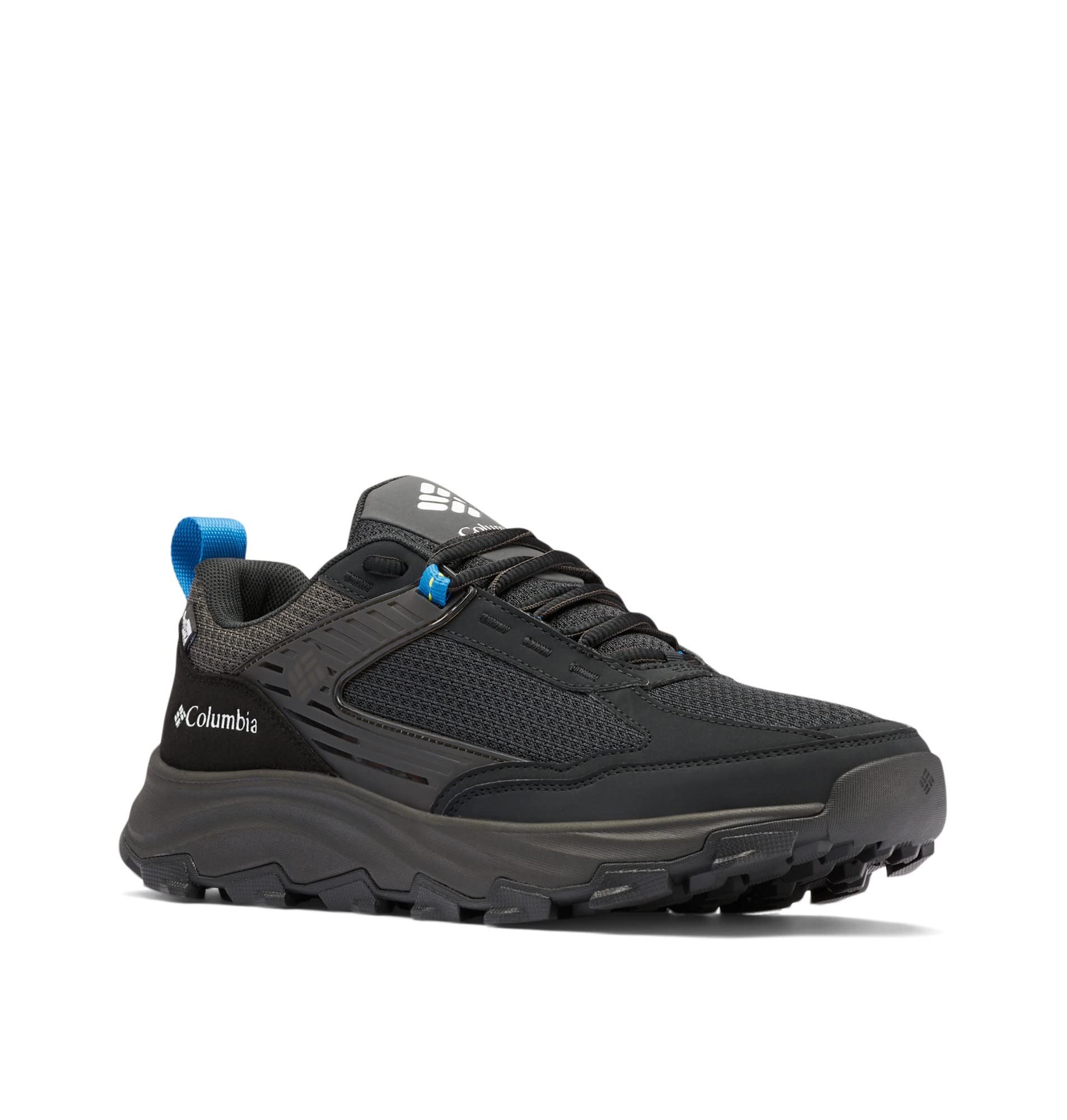Columbia Men's Hatana Max Outdry Hiking Shoe, Black/White, 11.5