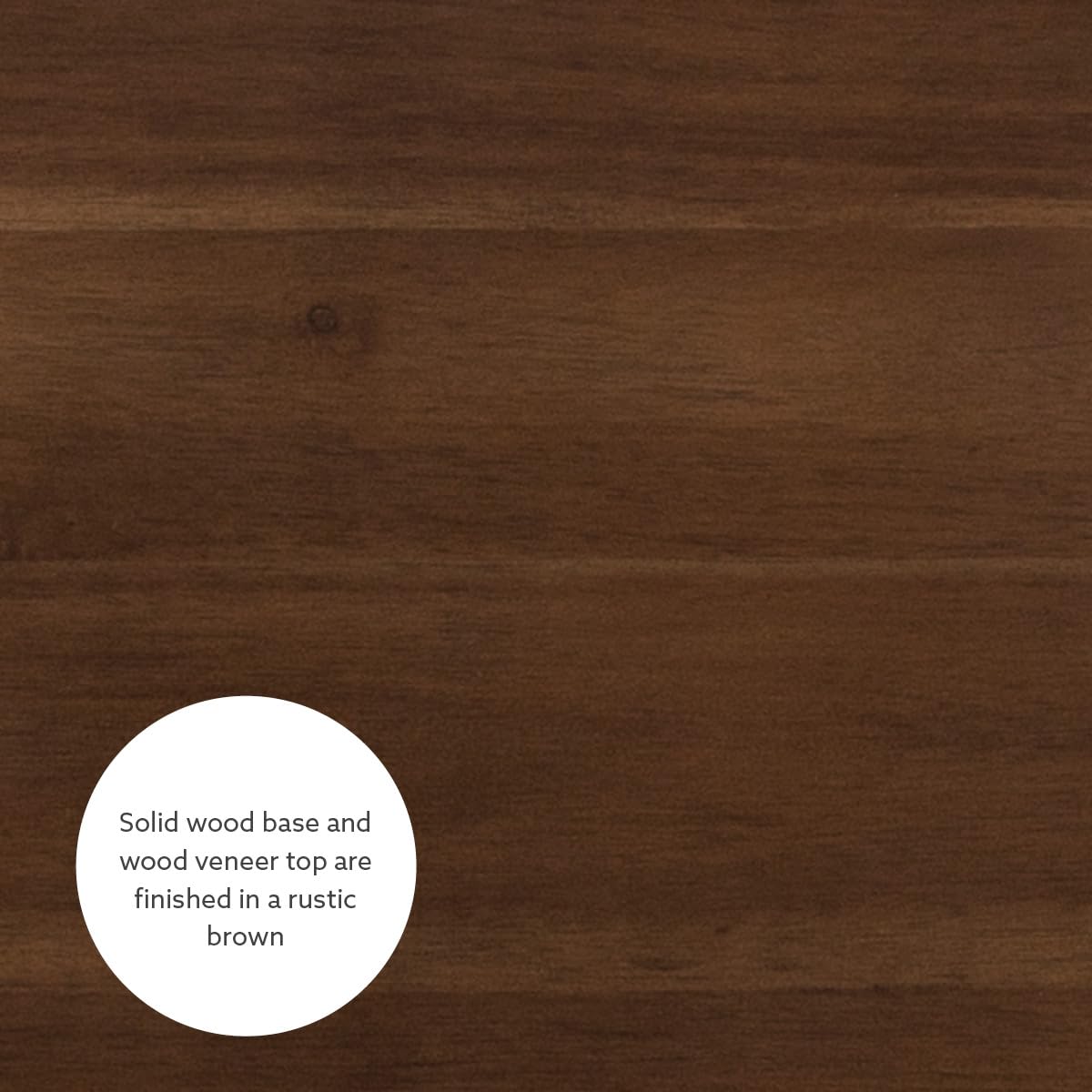 Linon 42 inch Height Pub Claridge Table, Rustic Brown Bar