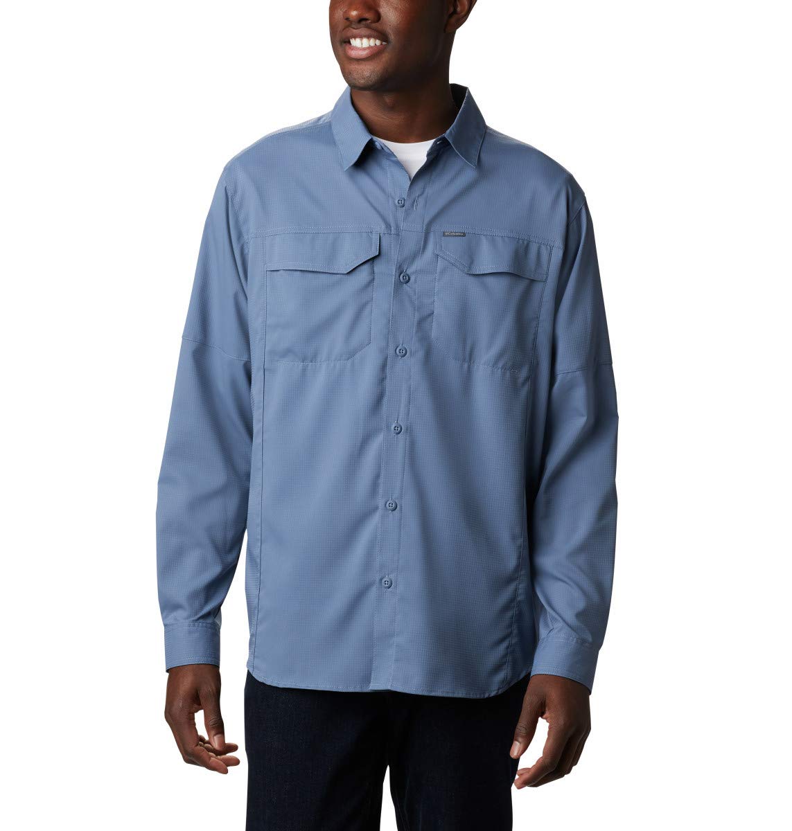 Columbia Men's Silver Ridge Lite Long Sleeve Shirt, Uv Sun Protection, Moisture Wicking Fabric