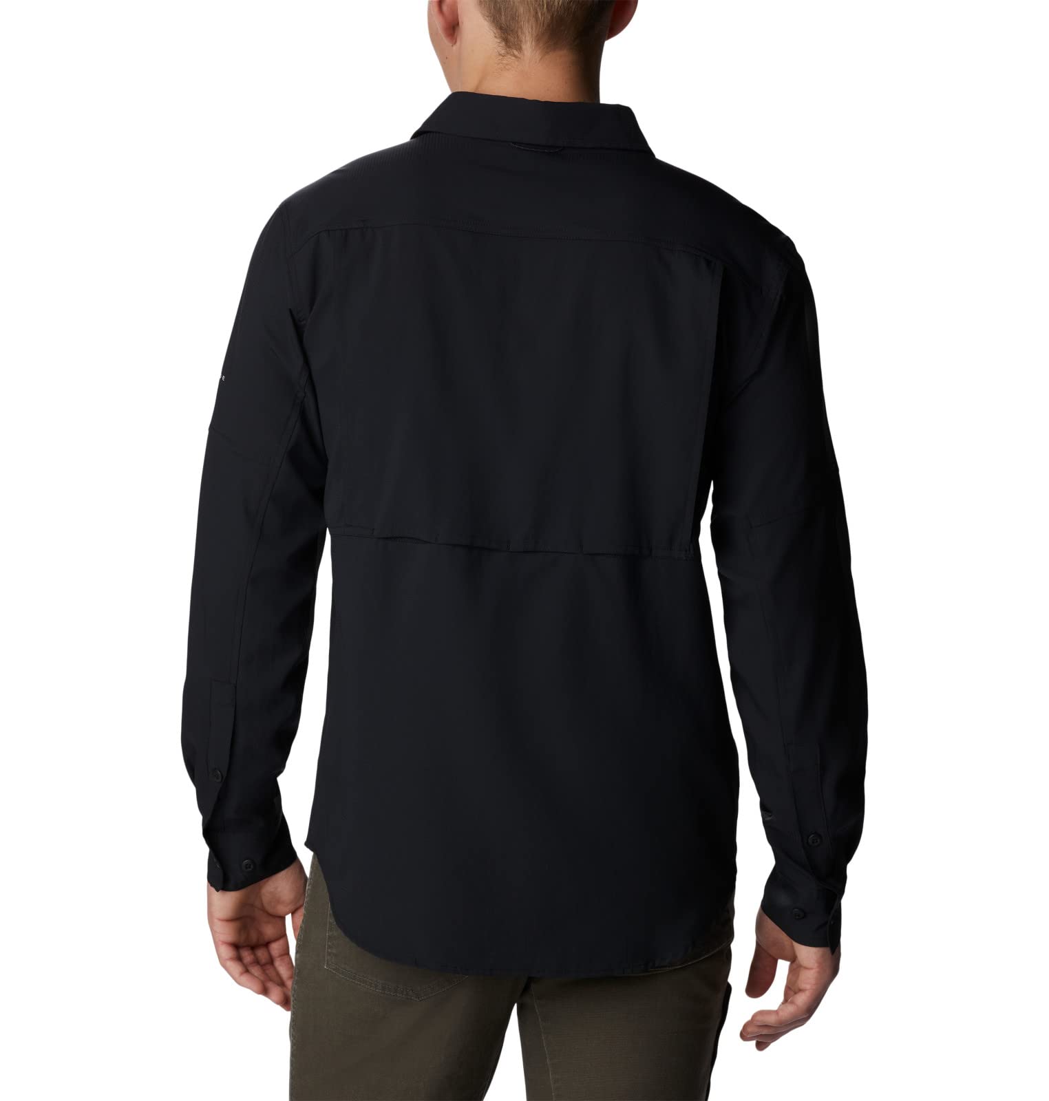 Columbia Men's Silver Ridge Utility Lite Long Sleeve, Black, Medium