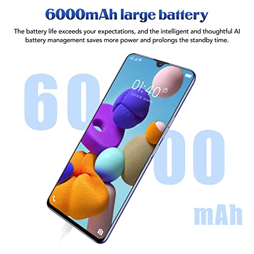 S22 Ultra 5G Unlocked Smartphone,6.4in Waterdrop Screen Cell Phone with Dual Camera,4GB RAM 64GB ROM MT6582 Quad Core Cell Phone,Support Dual Nano Sim Card,for Android 11()