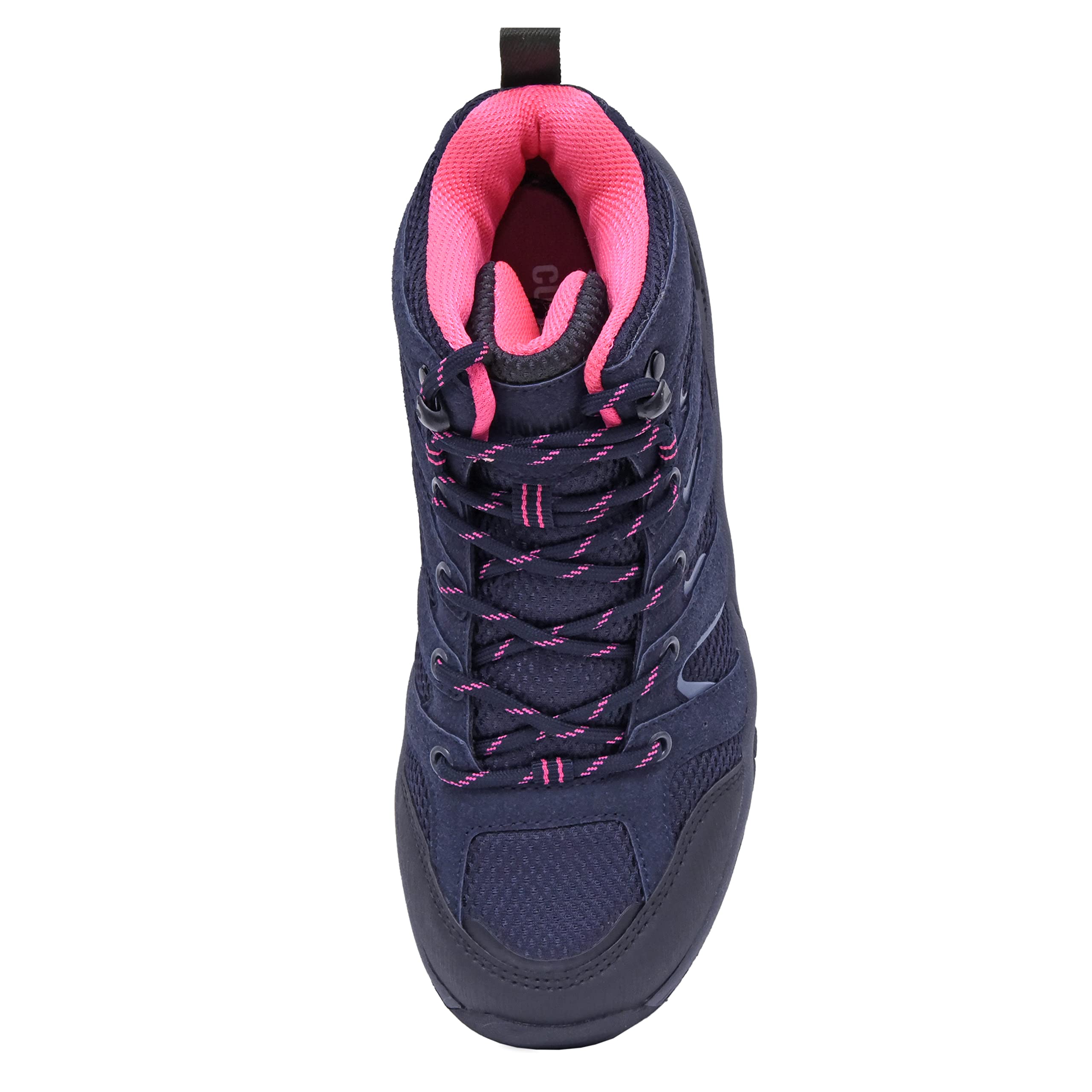 CUSHIONAIRE Women's Bixton Hiking Boot, Navy M 9