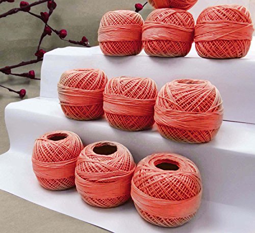 S2J Set of 10 Pcs Cotton Anchor Crochet Thread Knitting Tatting Ball Embroidery Yarn