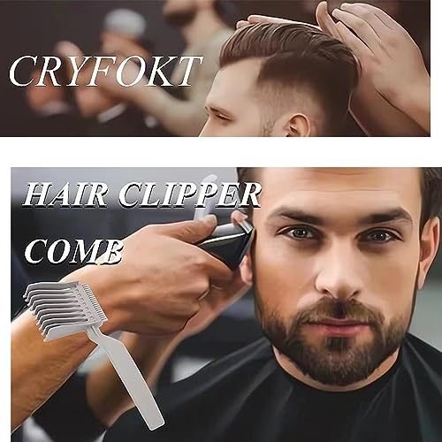 hwojjha fade comb, barber fade comb, professional hair cutting comb, compatible with all barber brandsā¦(2pcs)