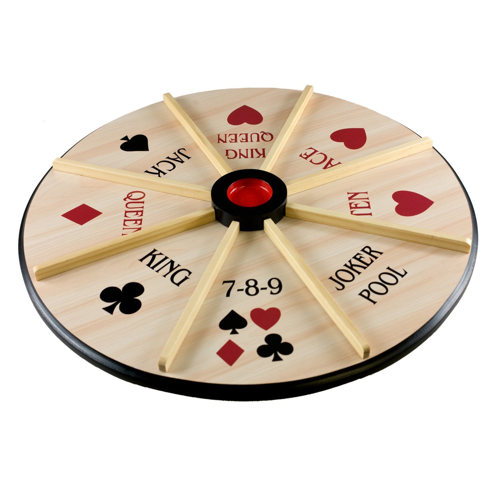 Sterling Games 15.5" Michigan Rummy Wooden Extra Large Game Board Reversible Double Sided Board