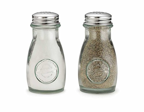 Tablecraft Salt & Pepper Shaker Set, 4 oz, Green