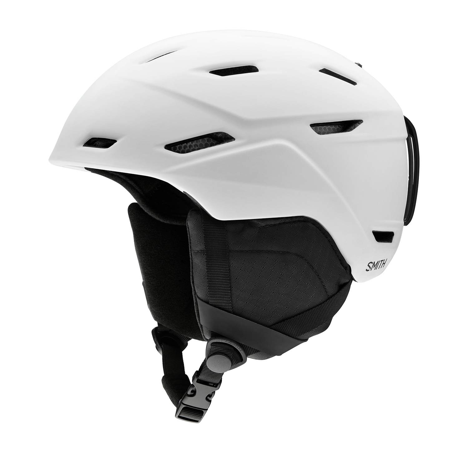 Smith Optics Mission Unisex Snow Helmet - Matte White, Medium