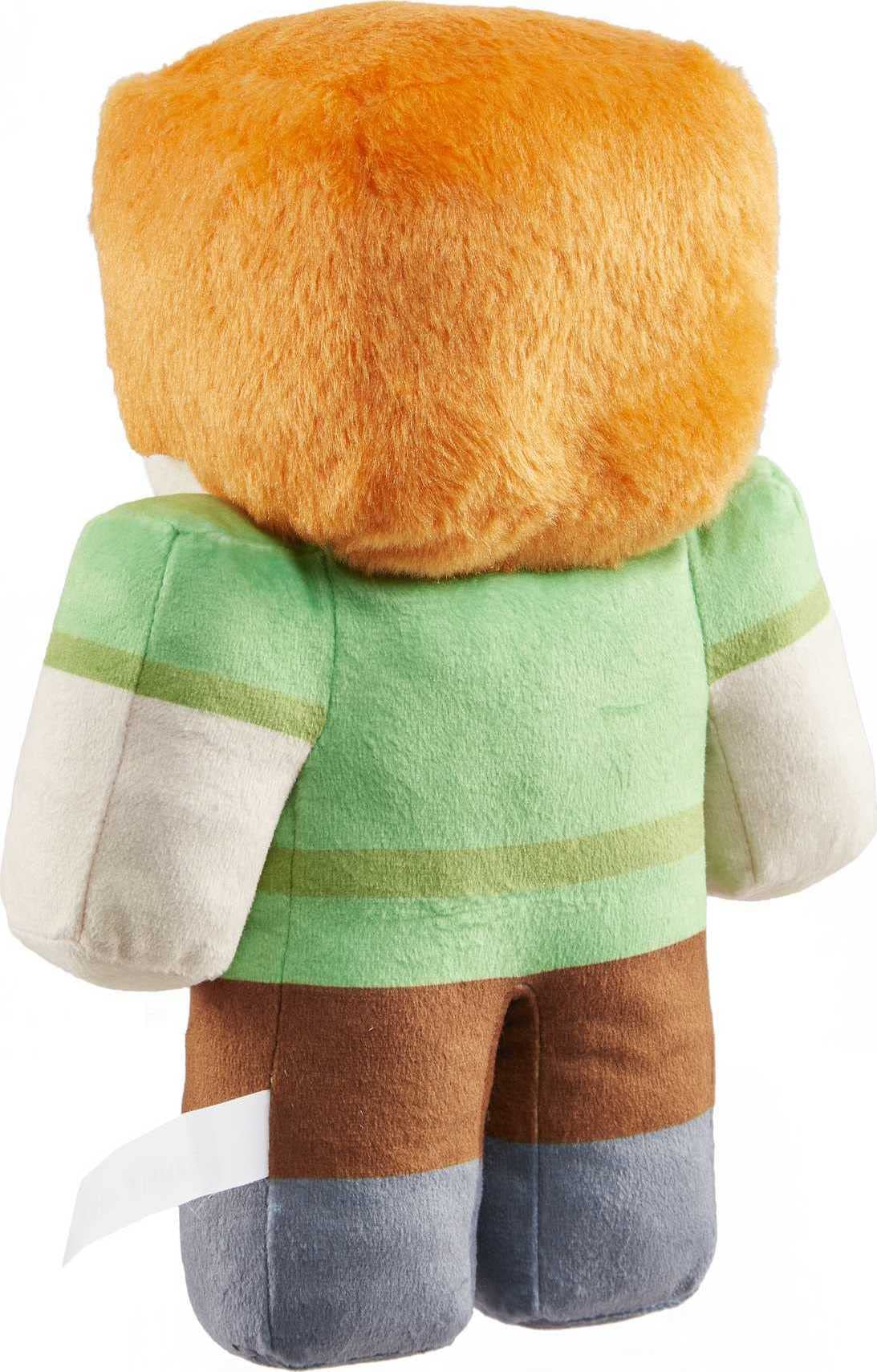 Mattel Minecraft Basic Plush Character Soft Dolls, Video Game-Inspired Collectible Toy Gifts for Kids & Fans Ages 3 Years Old & Up