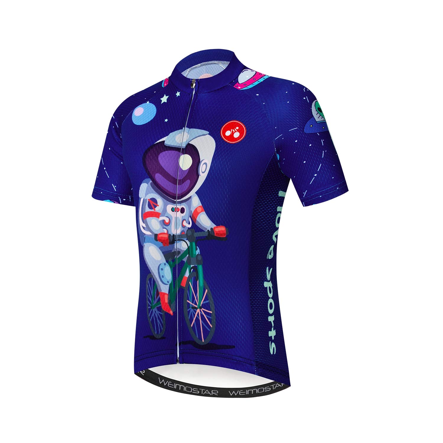 Cycling Jersey Kids Biking Top Summer Short Sleeve Boys Bike Jersey Children MTB Girls Bicycle Clothing
