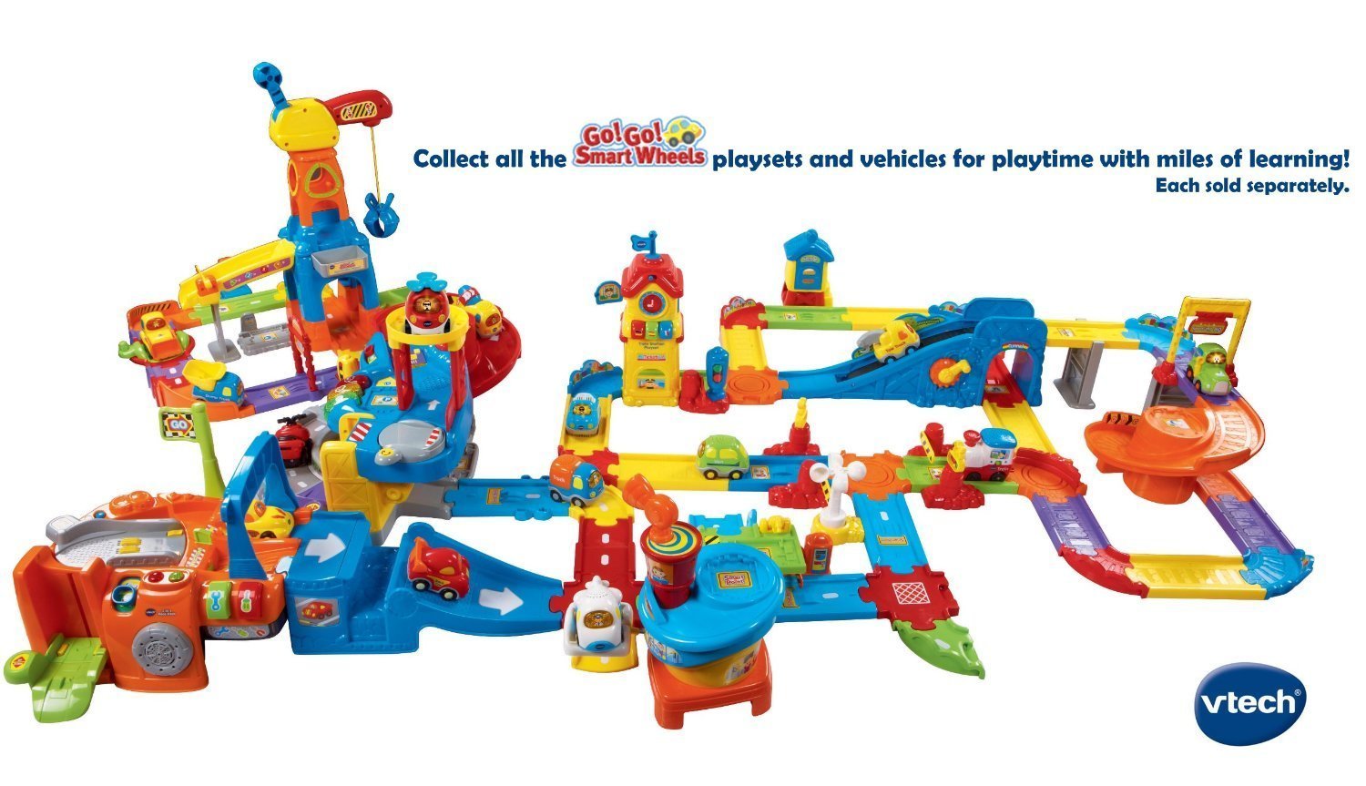 VTech Go! Go! Smart Wheels Race Car, Multicolor