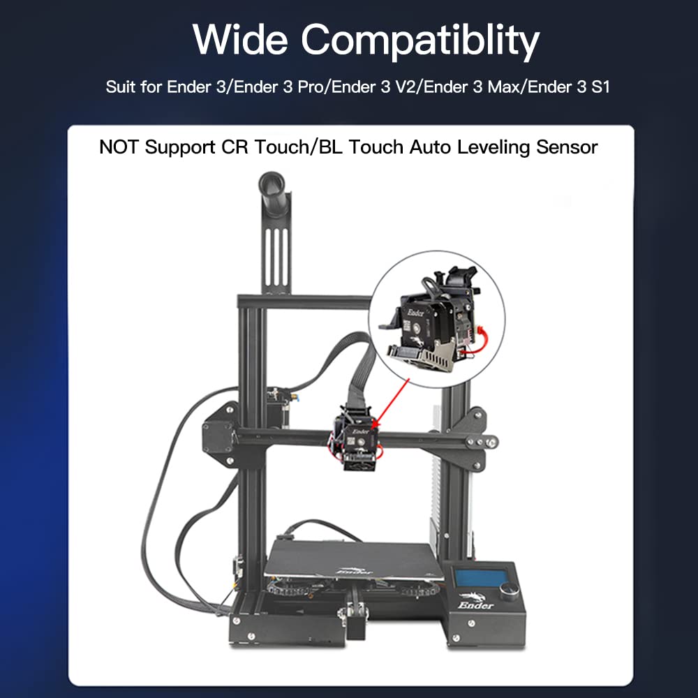 Creality Sprite Direct Drive Extruder with 80N Stepper Motor, Extruder Pro Kit for Ender 3, Ender 3 V2, Ender 3 Pro, Ender 3 Max and Ender 3 S1
