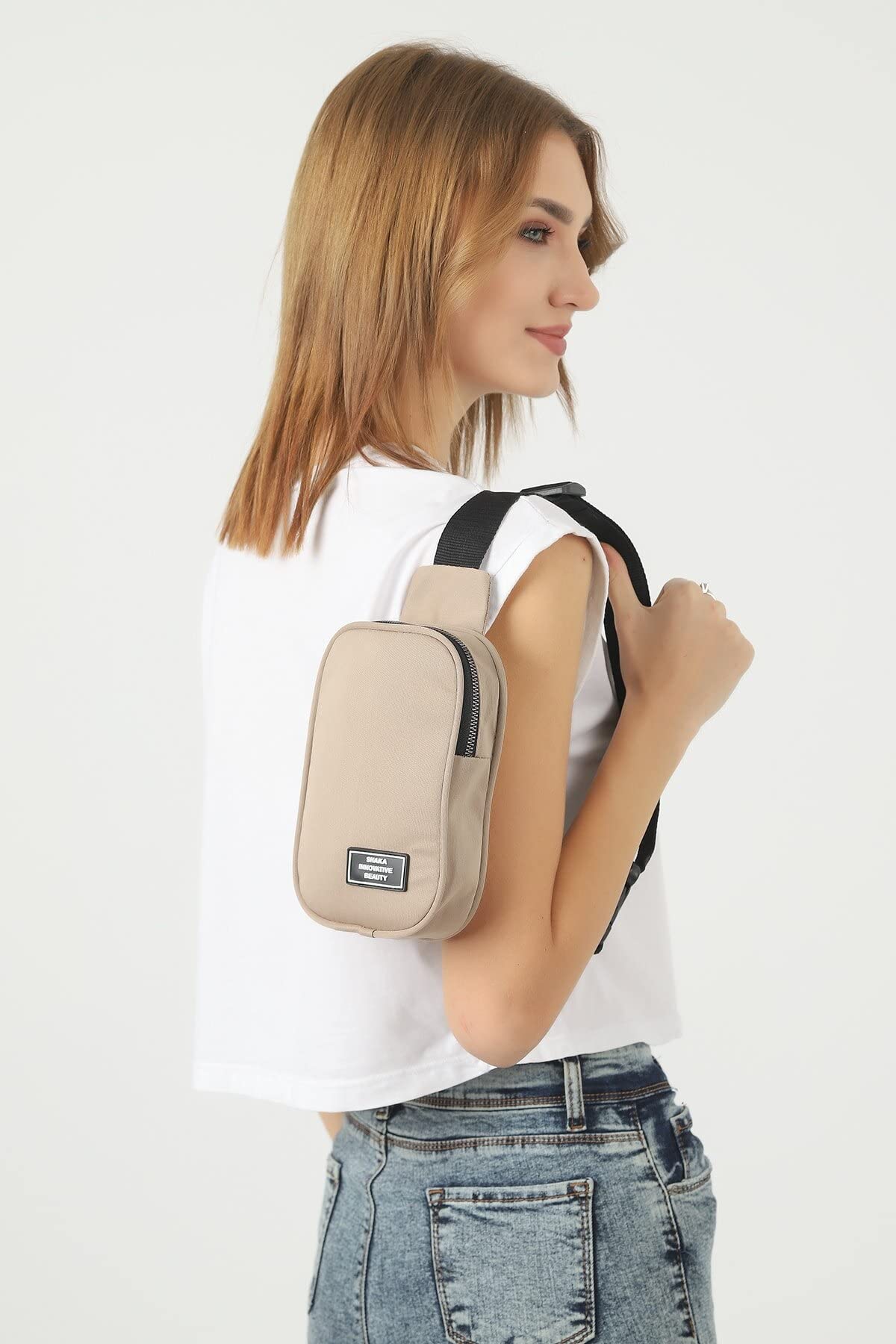 Fashion Crossbody Purse For Women, Small Lightweight with Adjustable Shoulder Strap, Cute Summer Clutch, Everyday Essential (Soft Brown)