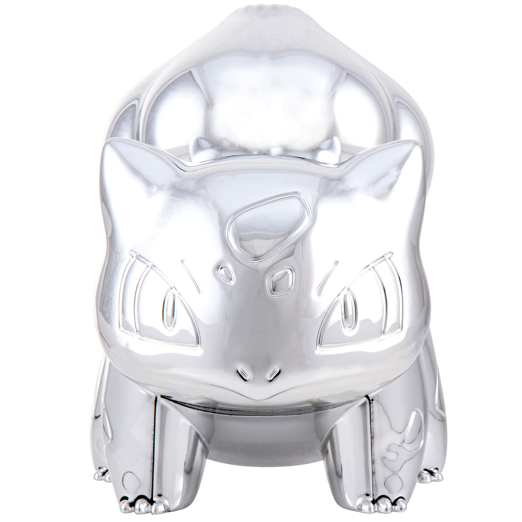 Pokemon 25th Celebration 3-inch Silver Bulbasaur Figure - Pokemon Fan Must Have Toy - Officially Licensed 25th Anniversary Product from Jazwares