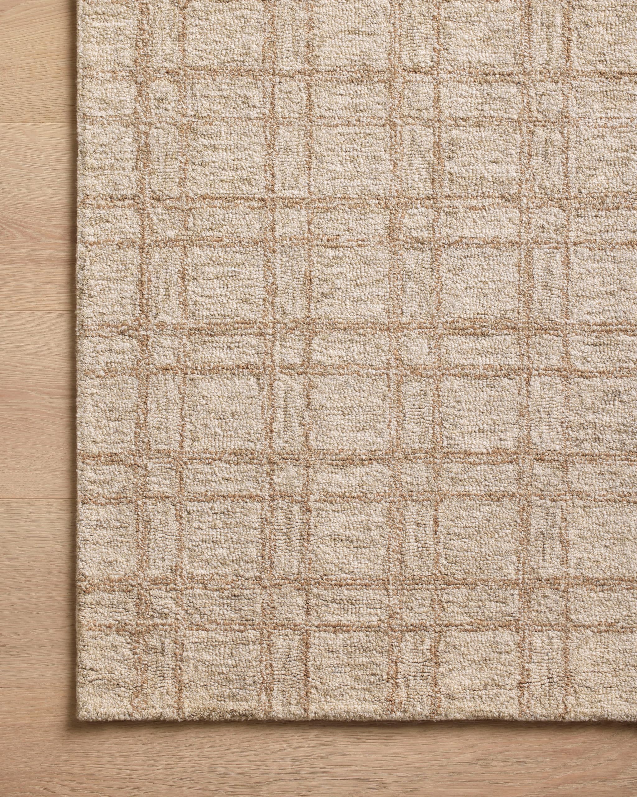 Loloi Chris Loves Julia x Polly Khaki/Sand 7'-9" x 9'-9" Area Rug