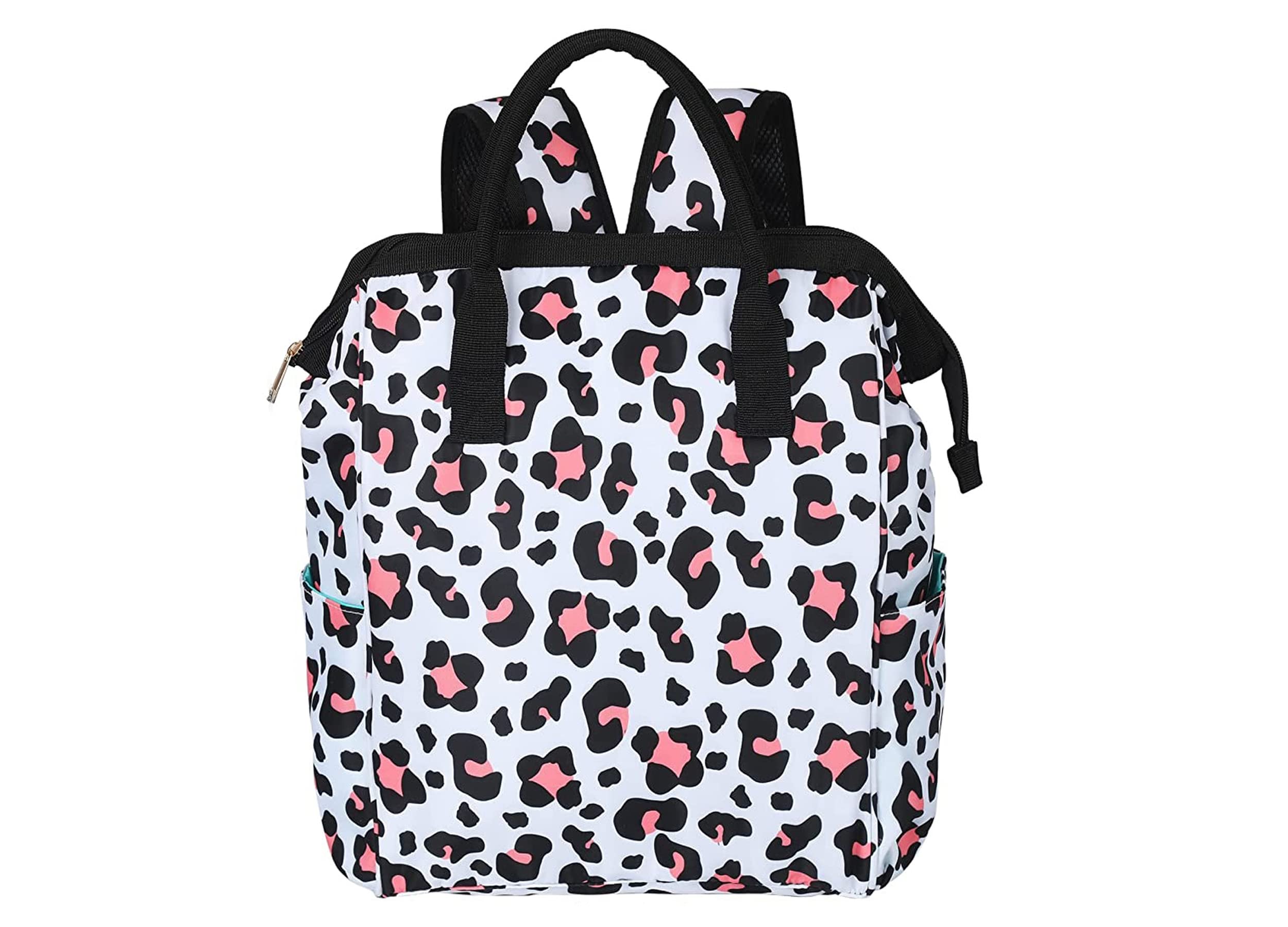 Cooler Backpack Women Leopard Leak Proof Backpack Cooler Bags Lightweight Soft Lunch Backpack with Cooler Compartment,Wine Cooler for Hiking Camping,24 cans……