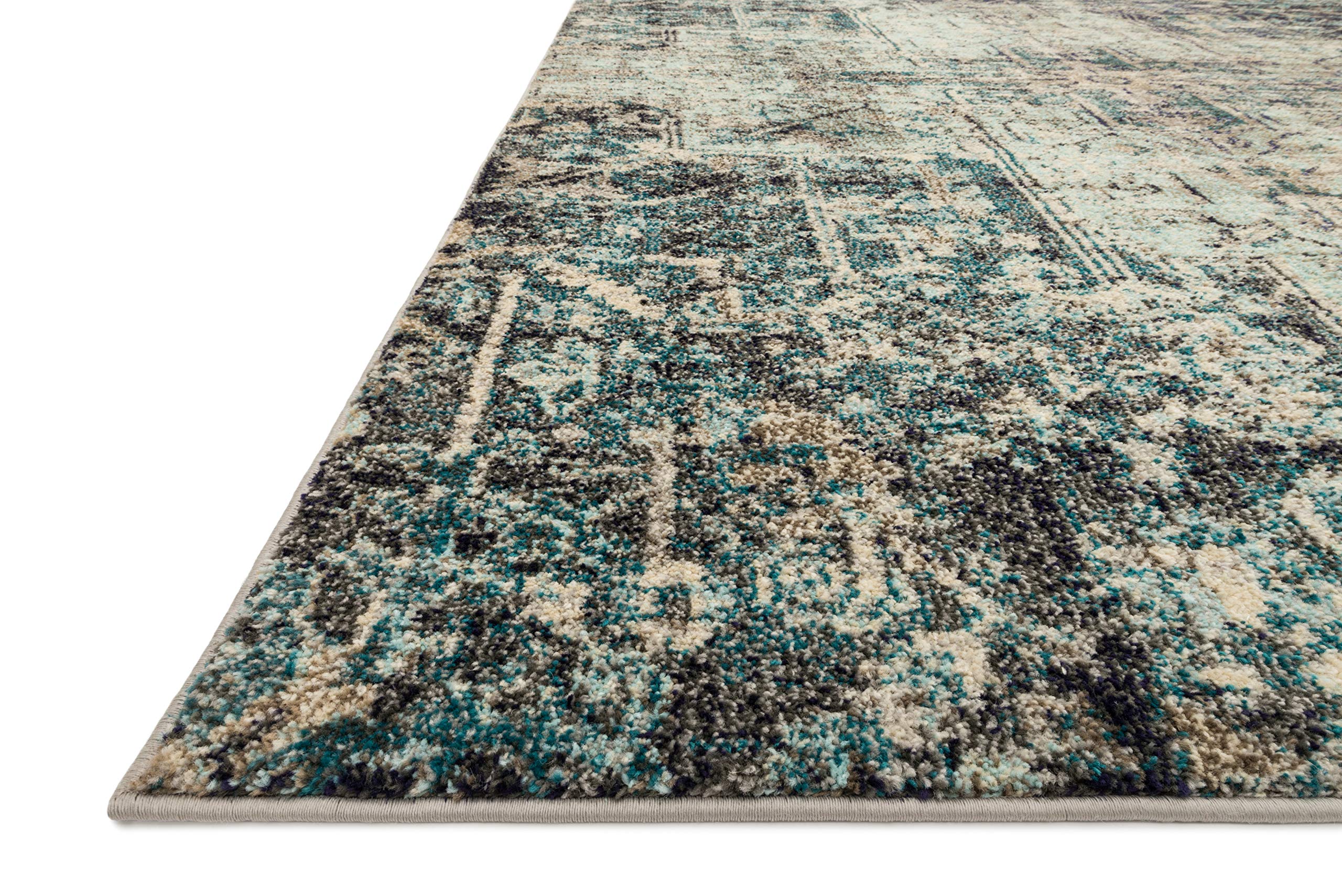 Loloi II Nadia NN-07 Smoke Transitional Accent Rug 3'-0" x 5'-0"