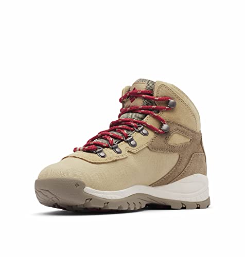 Columbia Newton Ridge™ Canvas Waterproof Beach/Marsala Red 9 B (M)