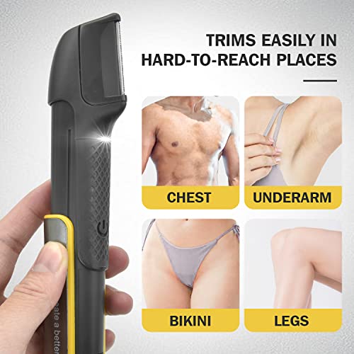 DSP Unisex Beard Trimmer - Waterproof, Cordless, and Compact for Men and Women