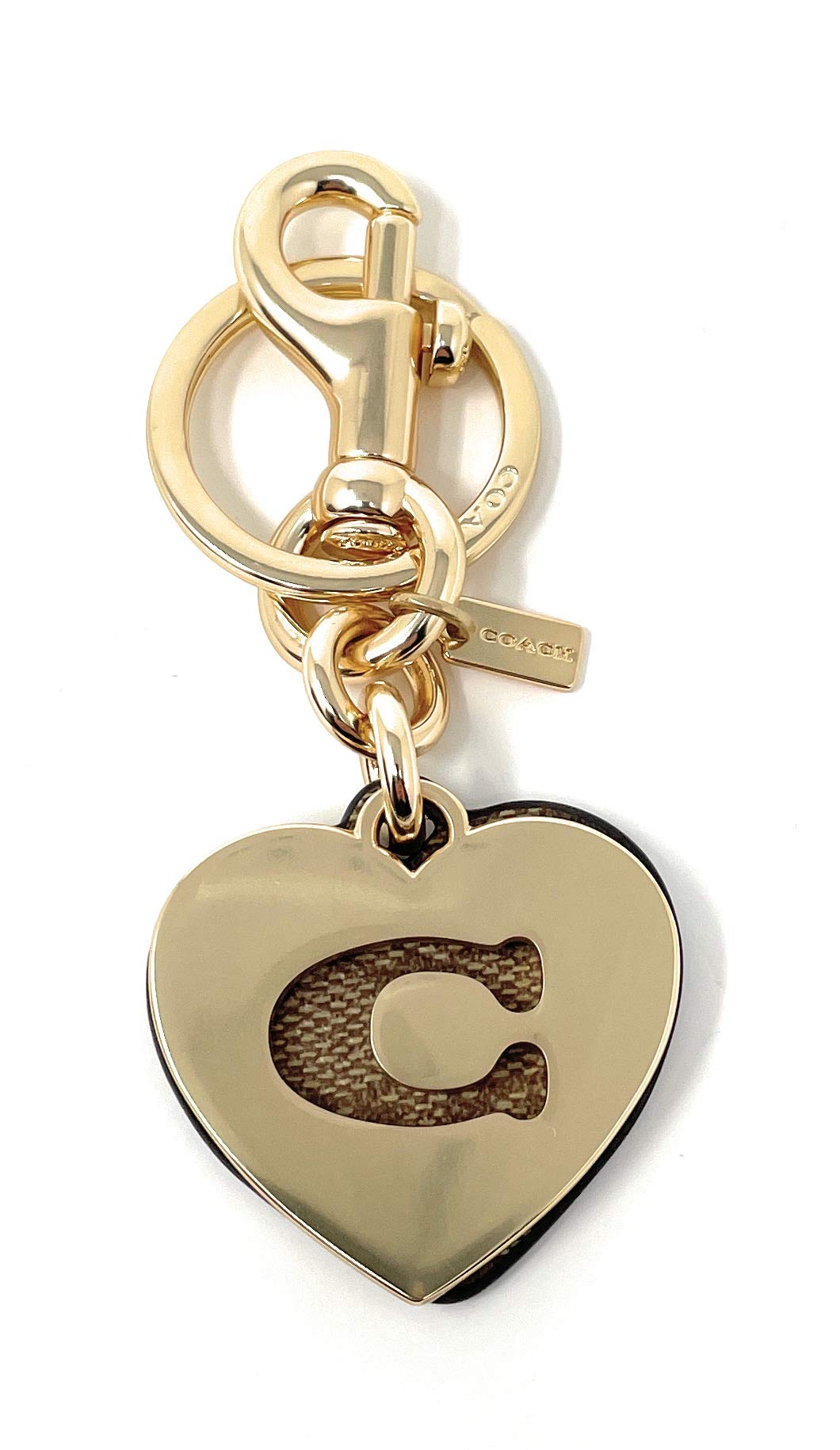Coach Signature Hearts Keyring keychain - #91478