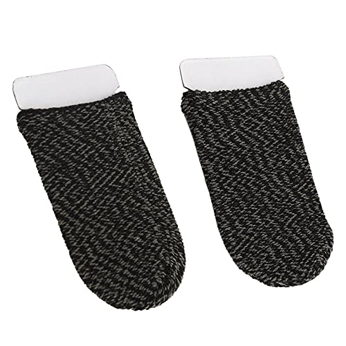 PUSOKEI Mobile Phone Gaming Finger Sleeves, Reusable Gaming Finger Sleeves for Mobile Game Controllers, Touch Screen Game Controller, Gamer Thumb Protector