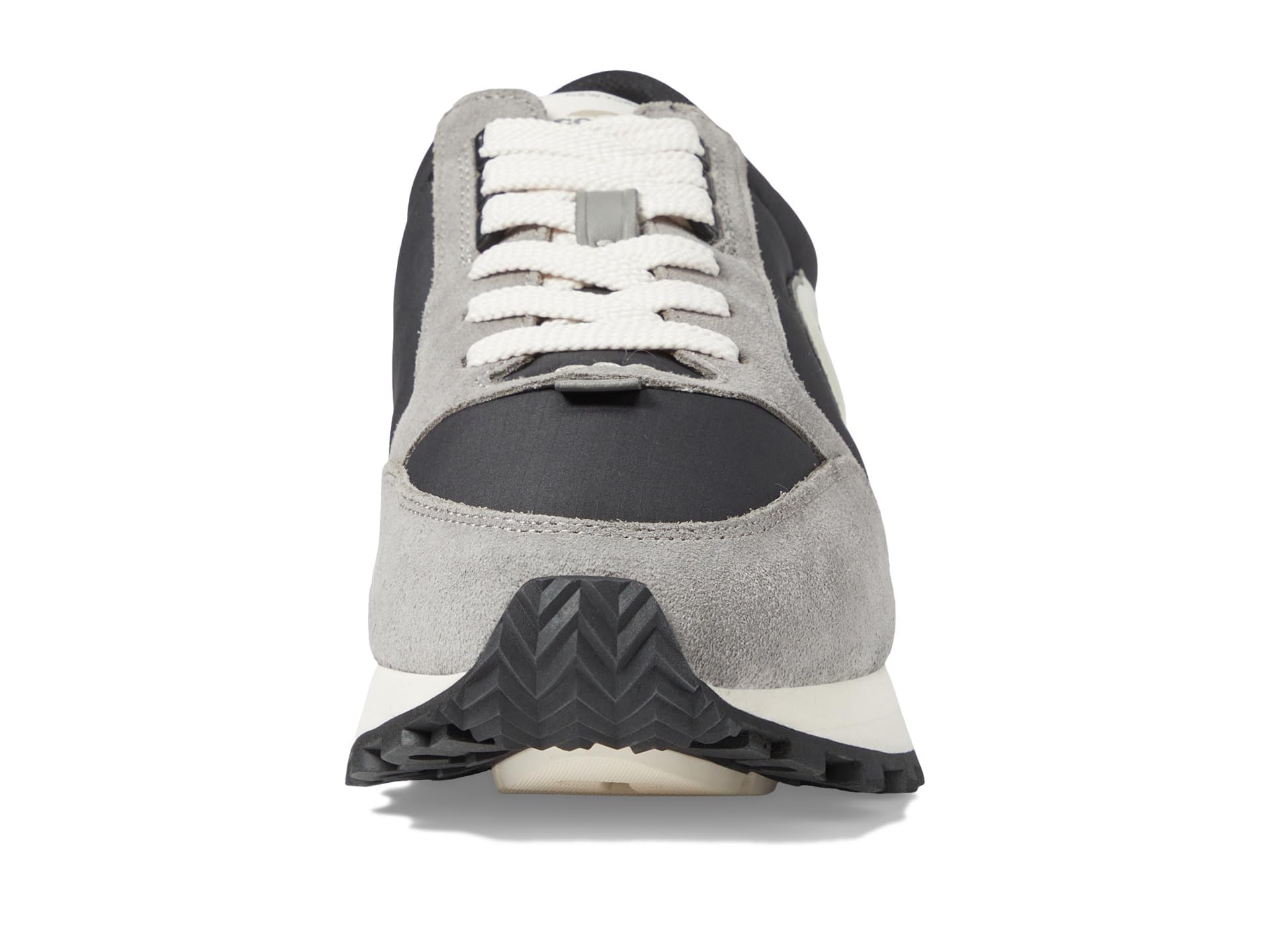 Coach Women's Runner Sneaker, Black/Chalk, 8