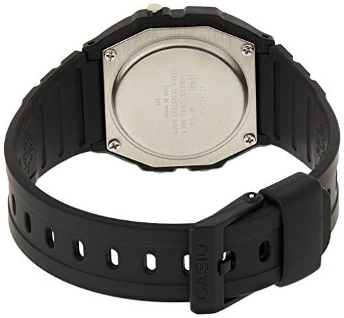 Casio Men's W59-1V Classic Black Digital Watch