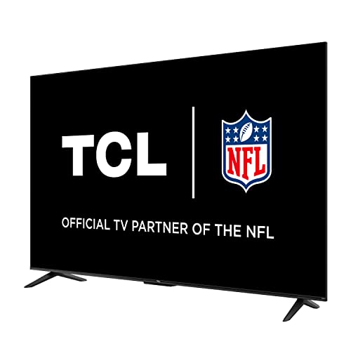 TCL 50" Class 4-Series 4K UHD HDR Smart Roku TV β 50S455 2022, Black