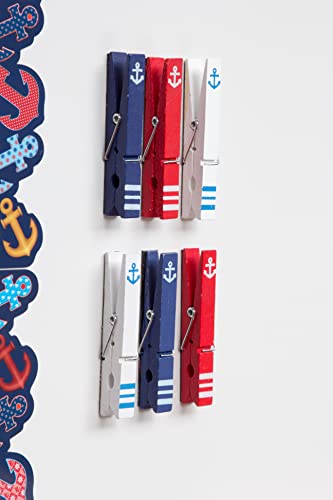 Teacher Created Resources Anchors Magnetic Clothespins (77250)