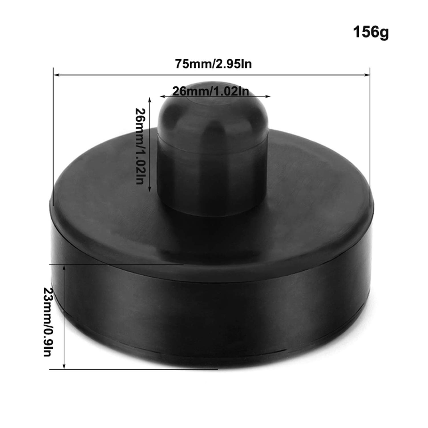 CPROSP 4 Pack Tesla Model 3 Jack Pad Adapter, Lifting Jack Pad for Tesla Model S 3 X Y