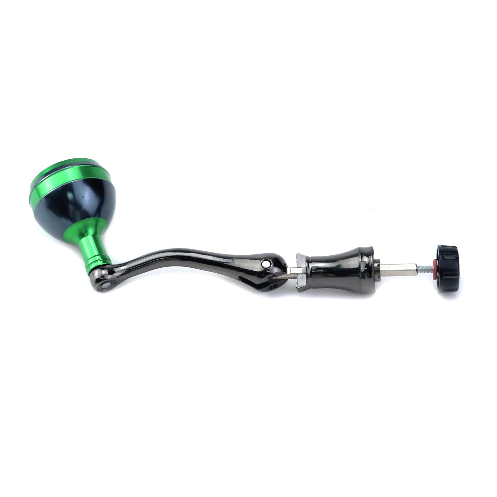Crapyt Fishing Reel Handle Knob Spinning Crank Handle Arm Grip Part Replacement Wheel Grasp Rotary Knob Power Handle Green 1 PCS Tackle Wheel Metal Ball Shake Outdoor Medium Size