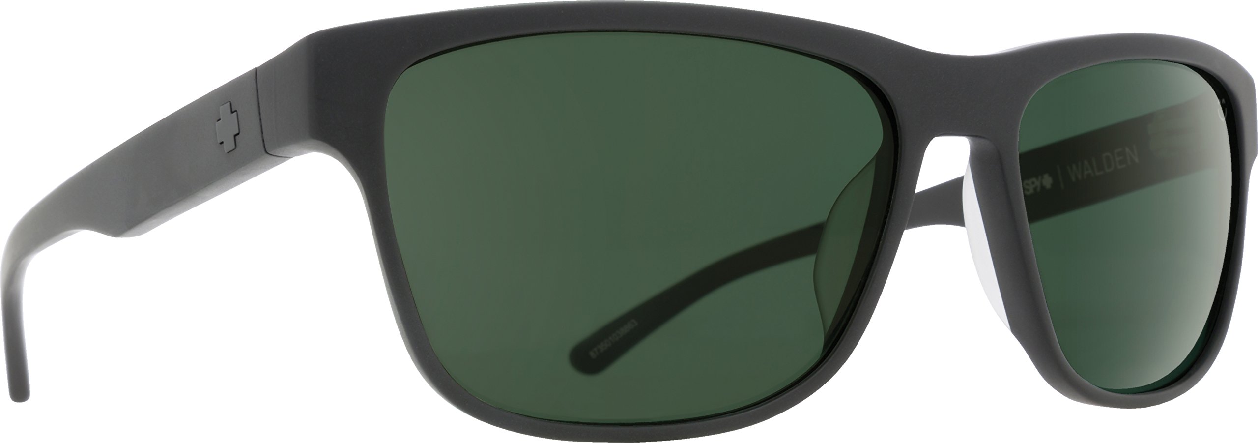 Spy Walden Polarized Sunglasses-Matte Black-Gray Green